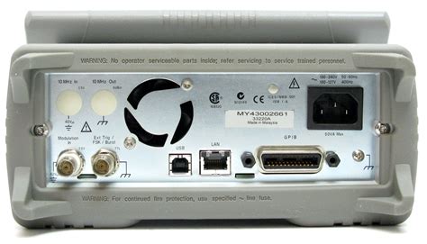 HP Agilent Keysight 33220A 20 MHz function / arbitrary waveform generator