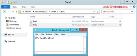 Configure Distributed File System Namespace On Windows Server 2012 R2