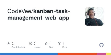 GitHub CodeVee Kanban Task Management Web App