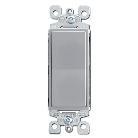 Gray 3 Way Decora Switch 15a Kyle Switch Plates