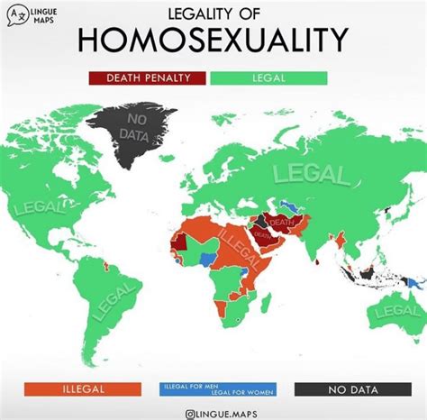 Legality Of Homosexuality Rmaps