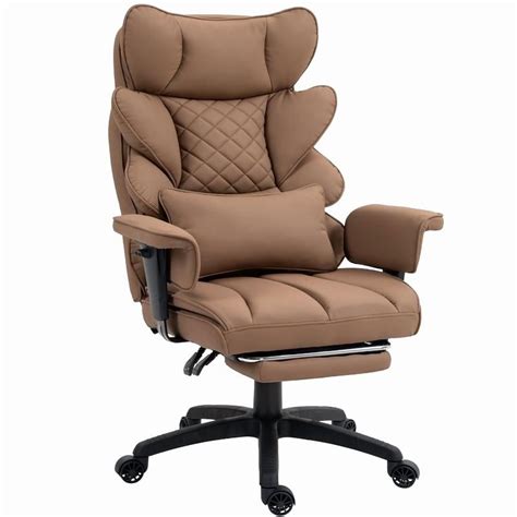Tall Office Chair With Pocket Spring Cushion And Lumbar Support High