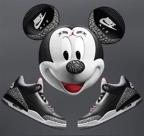Mickey Mouse Wearing Jordans
