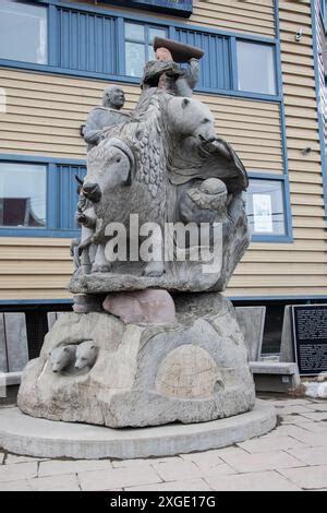 Sculpture Celebrating Inuit Culture And Reclaiming Inuit Homeland At