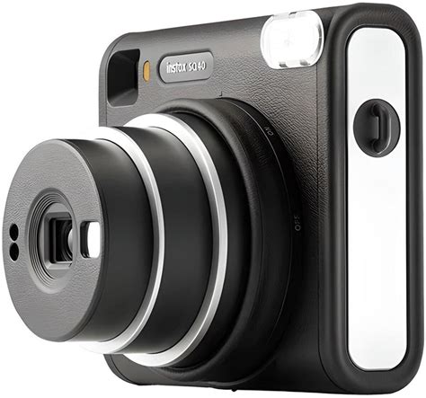 Фотоаппарат моментальной печати Fujifilm Instax SQ40 Black + ремешок ...