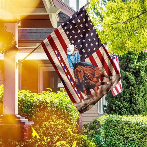 Pole Bending American Flag Flagwix