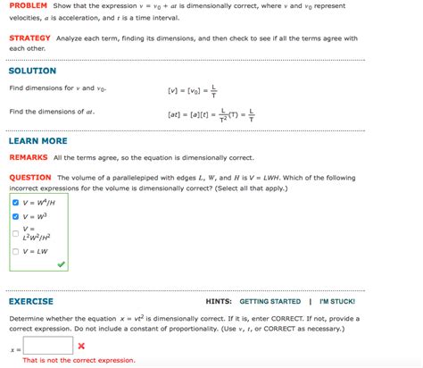 Solved PROBLEM Show That The Expression V Vo At Is Chegg Com