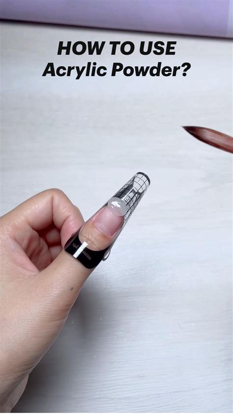 How To Use Acrylic Powder Acrylic Nail Powder Acrylic Nail Liquid
