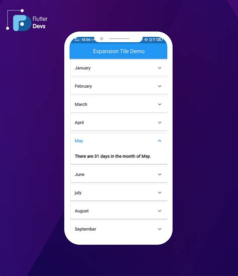Flutter Expendable List With Expansiontile And Expansionpanel
