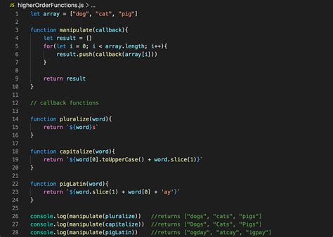 Javascript Callbacks And Higher Order Functions By Kevin Lai Medium