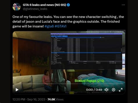 Gta 6 Leaked Footage Shows Seamless Character Switch Between Jason And