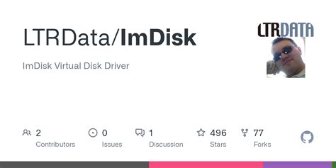 Github Ltrdataimdisk Imdisk Virtual Disk Driver