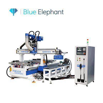 ATC CNC Router Machine With Automatic Tool Changer Blue Elephant
