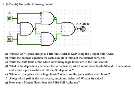 [solved] 7 8 points given the following circuit a wi
