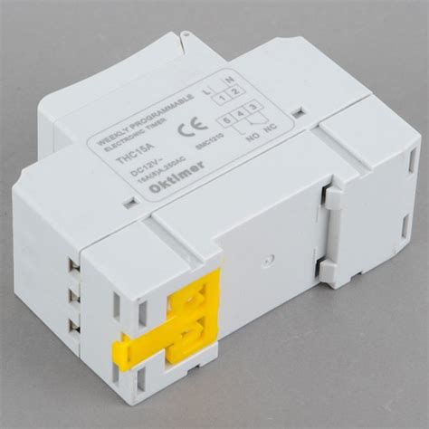 Thc15a Digital Lcd Weekly Programmable Timer Dc 12v 16a Time Relay Switch Free Shipping