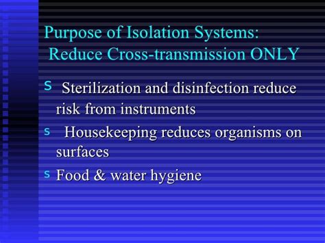 Precautions To Prevent Transmission Of Infectious Agents Among Patien…