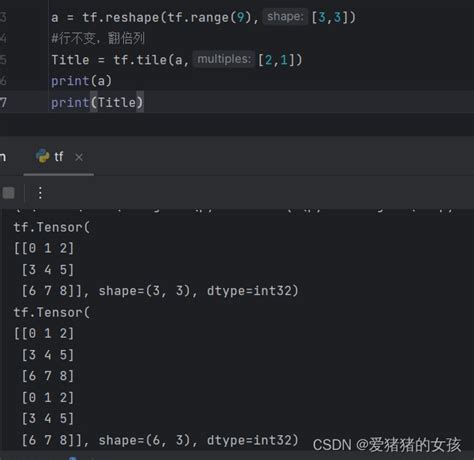 张量的填充与复制 Csdn博客