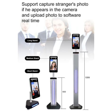Dynamic Facial Recognition Terminal 8″ Screen