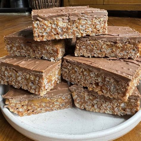 Mars Bar Slice Chocolate Tray Bake Laurens Cravings
