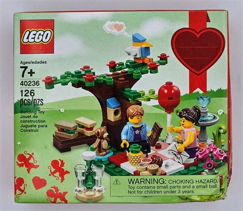 LEGO Romantic Valentine Picnic Box Damage Lodi Bricks