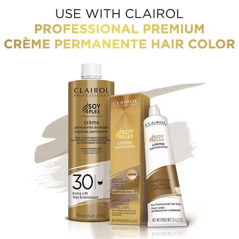 Clairol Professional Soy 4plex Creme Permanent Developer 20 Volume 16oz