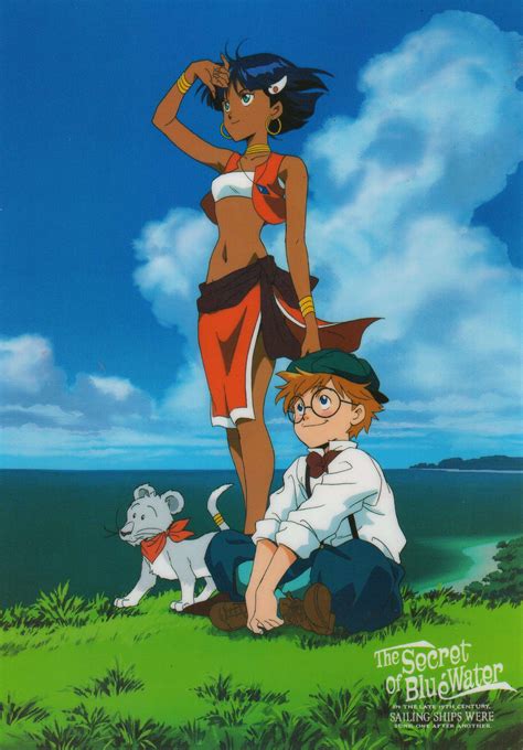 Nadia The Secret Of Blue Water Promotional Artwork Old Anime Anime