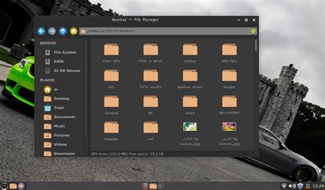 My Linux Mint XFCE Desktop September ManiakError
