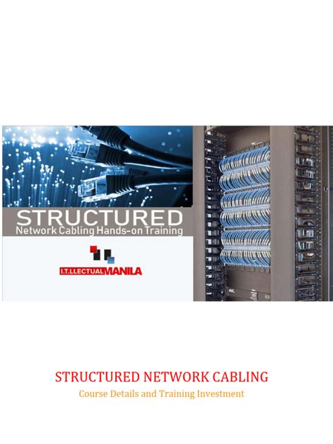 Itlmanilacebu Structured Network Cabling Pdf Computer Science Itlmanilacebu Structured Network Cabling Pdf Computer Science