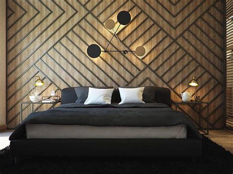 Pattern Craze Geometric Accent Wall Ideas For The Bedroom Decoist