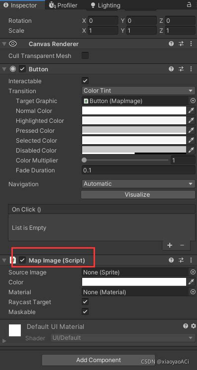【unity】 Ugui进阶（一）自定义不规则按钮unity自定义按钮的形状 Csdn博客