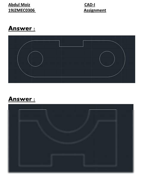Solution Cad Assignment Studypool