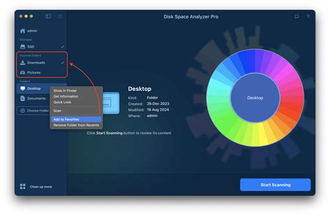 Disk Space Analyzer Help Page Disk Space Scanning