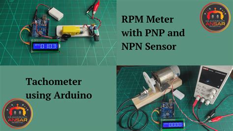 Tachometer With Pnp And Npn Sensor Using Arduino Ma Robotic