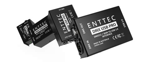 DMX USB Pro The Industry Standard For DMX USB Interface ENTTEC ENTTEC