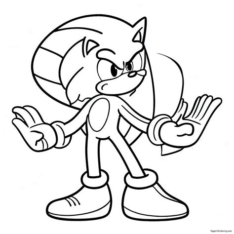 Sonic X Printable