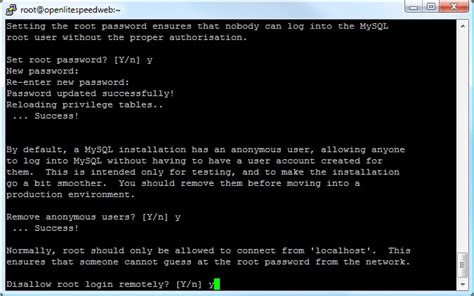 server setup guide part 1 centos openlitespeed percona with