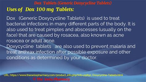 Ppt Dox Tablets Generic Doxycycline Hydrochloride Tablets