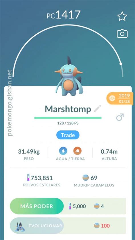 Marshtomp Evolution
