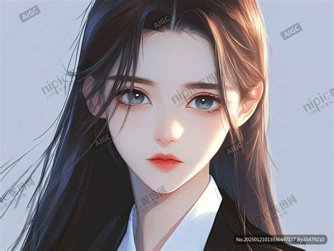 Ai创作图板绘少女 板绘少女插画 板绘人物 鼠绘少女 插画人像 写实人物插画 厚涂头像 厚涂少女 半身头像板绘 板绘插画 女生插画绘画 小姐姐插画 插画头像 鼠绘美女 少女头像插画nipic