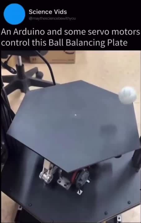 Video Arduino Made This With Arduino Board And Servo Motors Ali Shames Posted On The Topic