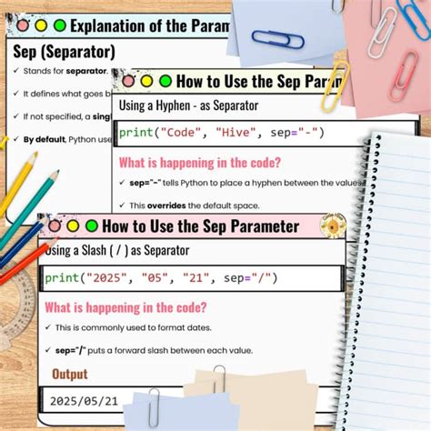 Parameters Of The Print Function In Python Programming Complete Coding Lesson