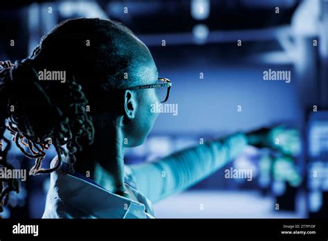 qualified engineer in server room future proofing network from