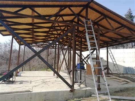 Къща от метална конструкция Изработка на метални конструкции