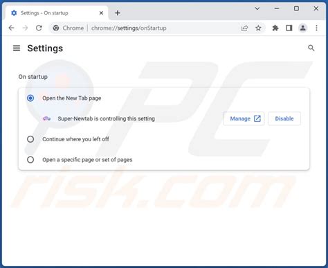 Super Newtab Browser Hijacker Simple Removal Instructions Search Engine Fix