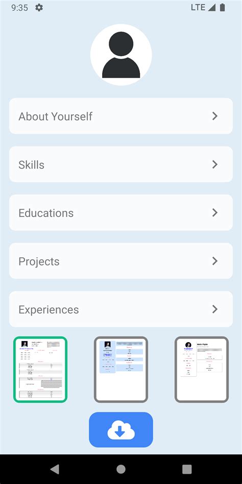 GitHub Metin Piskin CVMakerApplication React Native CV Maker Application