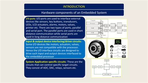 2 block diagram and components of embedded system pptx operating