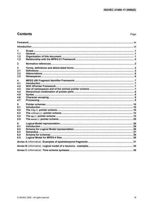 ISO IEC Information Technology Multimedia Framework MPEG Part Fragment