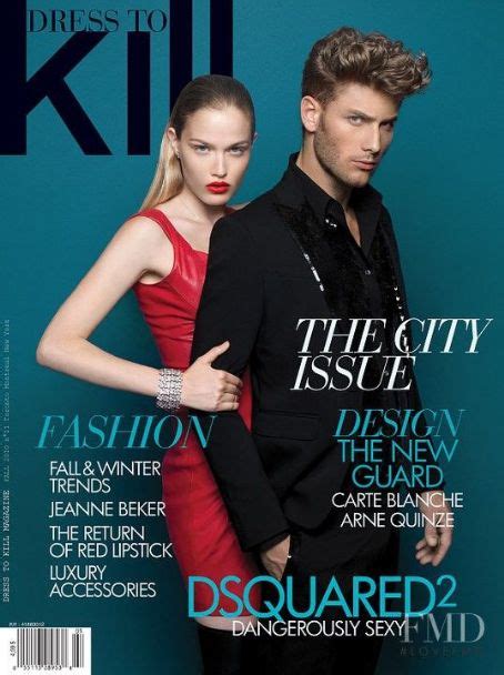 Dana Drori Dress To Kill Magazine September 2010 Cover Photo Canada