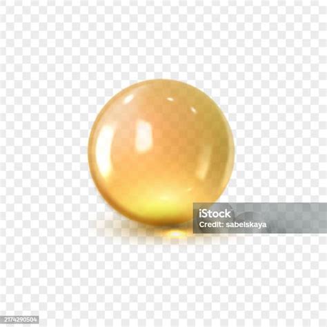 투명한 배경에 황금 반짝이는 공의 3d 벡터 일러스트 레이 션 3차원 형태에 대한 스톡 벡터 아트 및 기타 이미지 3차원 형태 개념 결정체 Istock