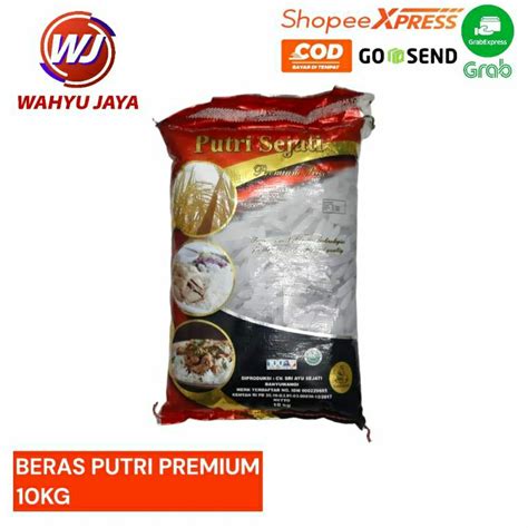 Jual Beras Putri Premium 10kg Shopee Indonesia